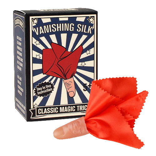 Vanishing Silk,Magic Trick with packaging